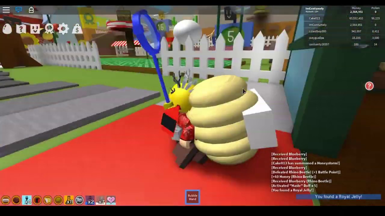 ROBLOX Bee Swarm Simulator How I Farm Pollen (Mid Game) - YouTube