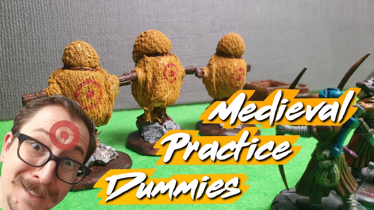 Tokrak Crafts - Medieval Practice Dummies for D&D and Frostgrave #025 ...