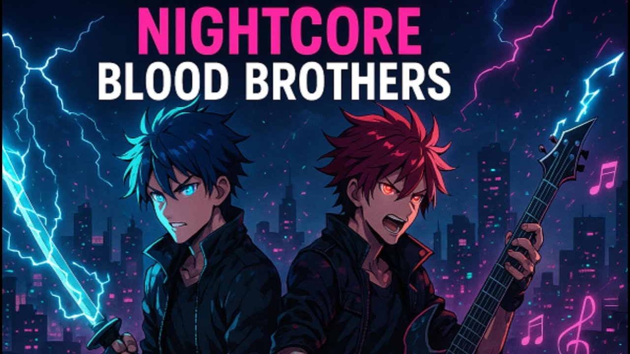 Nightcore Blood Brothers 💀 | Rock Anthem for the Ride or Die - YouTube
