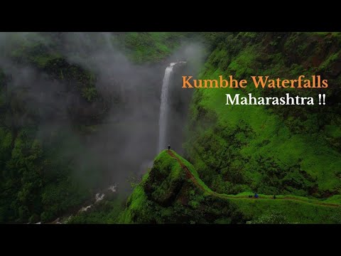 Visuals of Kumbhe Waterfalls | Maharashtra | Cinematic 4K video # ...