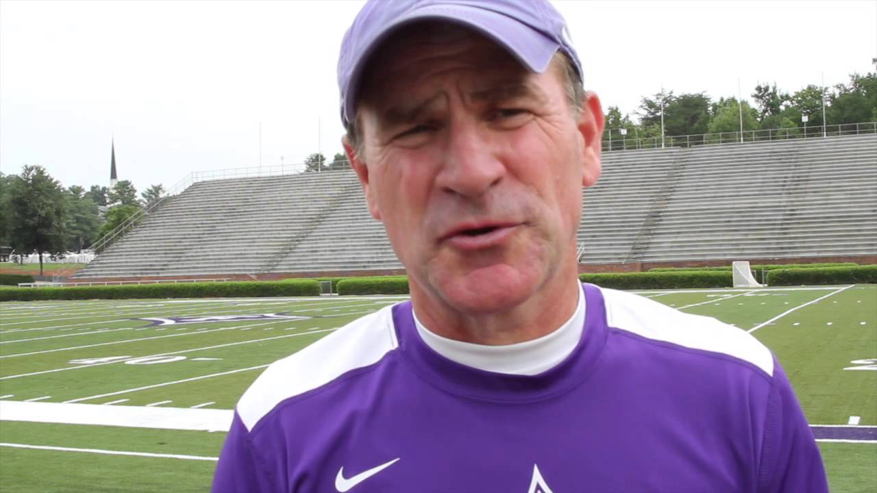 Furman Coach Bruce Fowler on Shaw Sports Turf - YouTube
