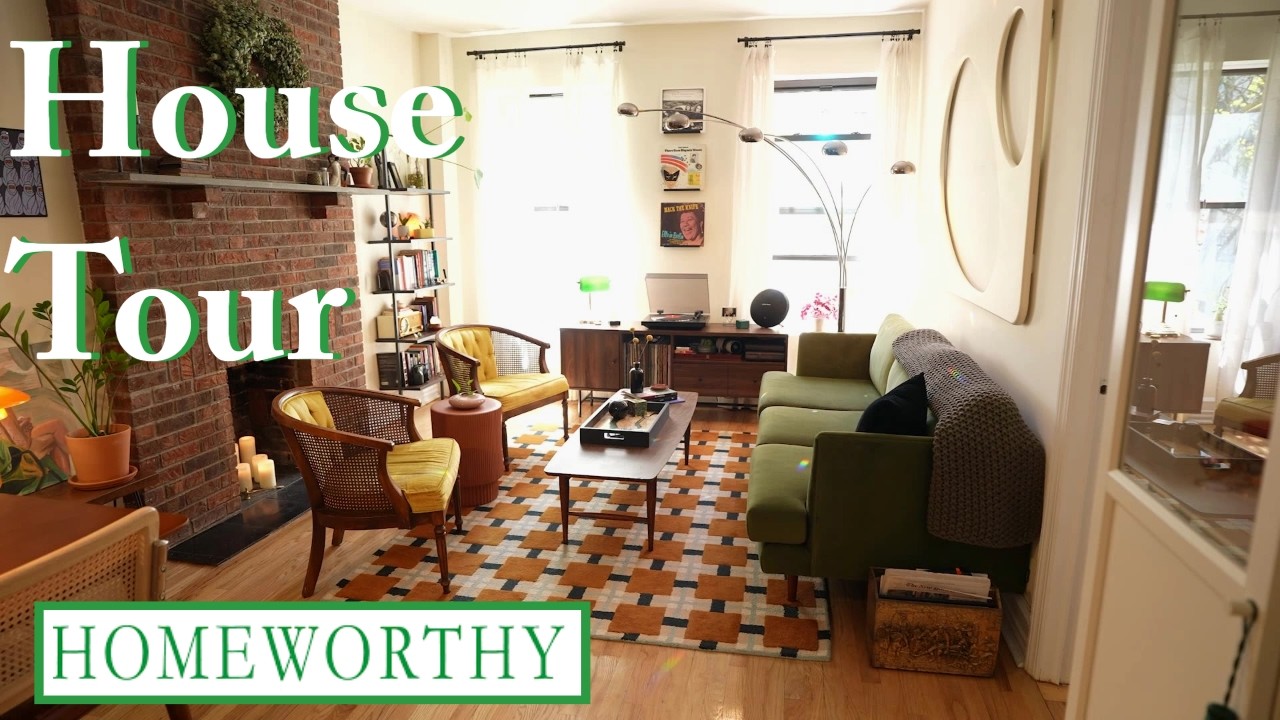 HOUSE TOUR | A Quirky 375 Sq Ft NYC Apartment with Renter-Friendly DIY ...