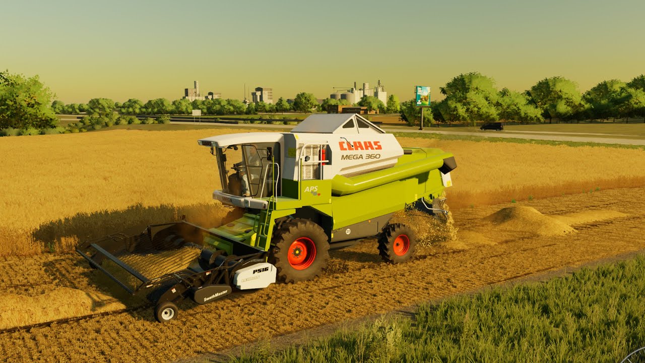 FS22: Claas Mega Pack, overview of basic functions - YouTube