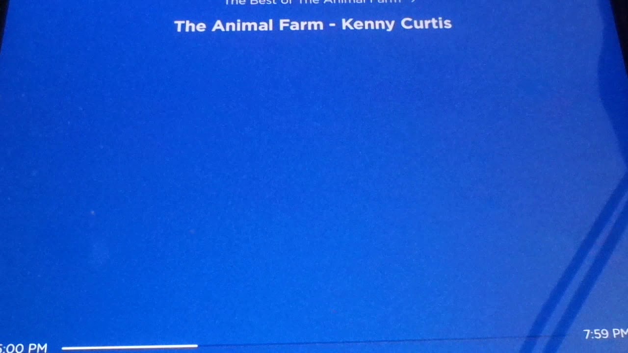 The Animal Farm - Kenny Curtis - YouTube