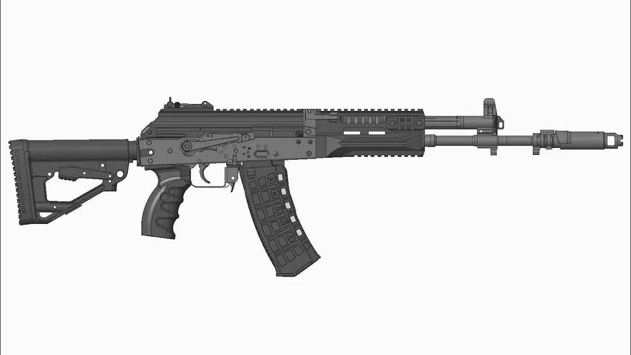 【新品】STS食铁兽AK-12计划更新：3D建模| STS AK-12 Project Update: 3D Model - YouTube