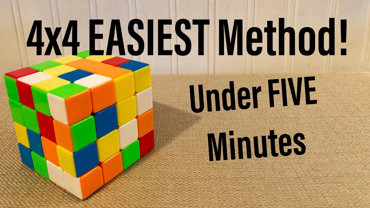 4x4 EASIEST Method Reduction Method YouTube