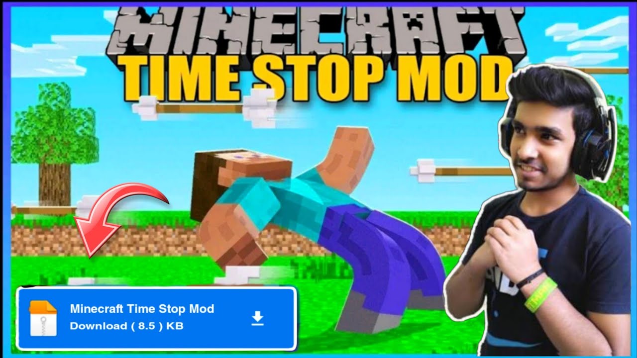 Time Stop Mod For Minecraft Pe ( 1.20+ ) Download | Time Stop Mod In ...