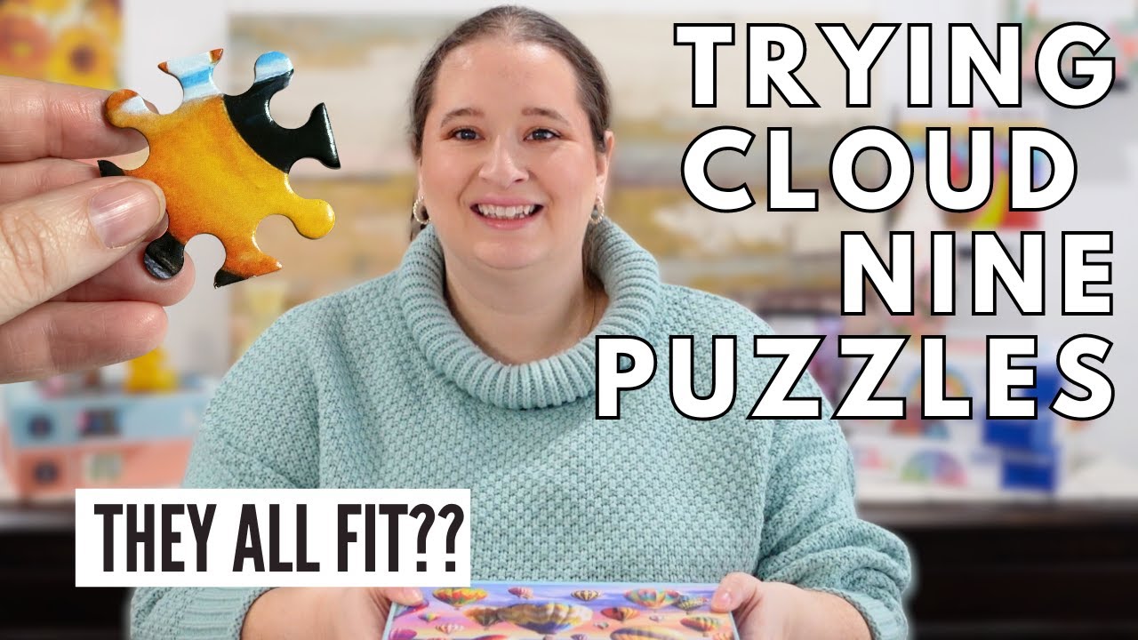 Fun or Frustrating? // Trying Bits and Pieces Cloud Nine Puzzles - YouTube