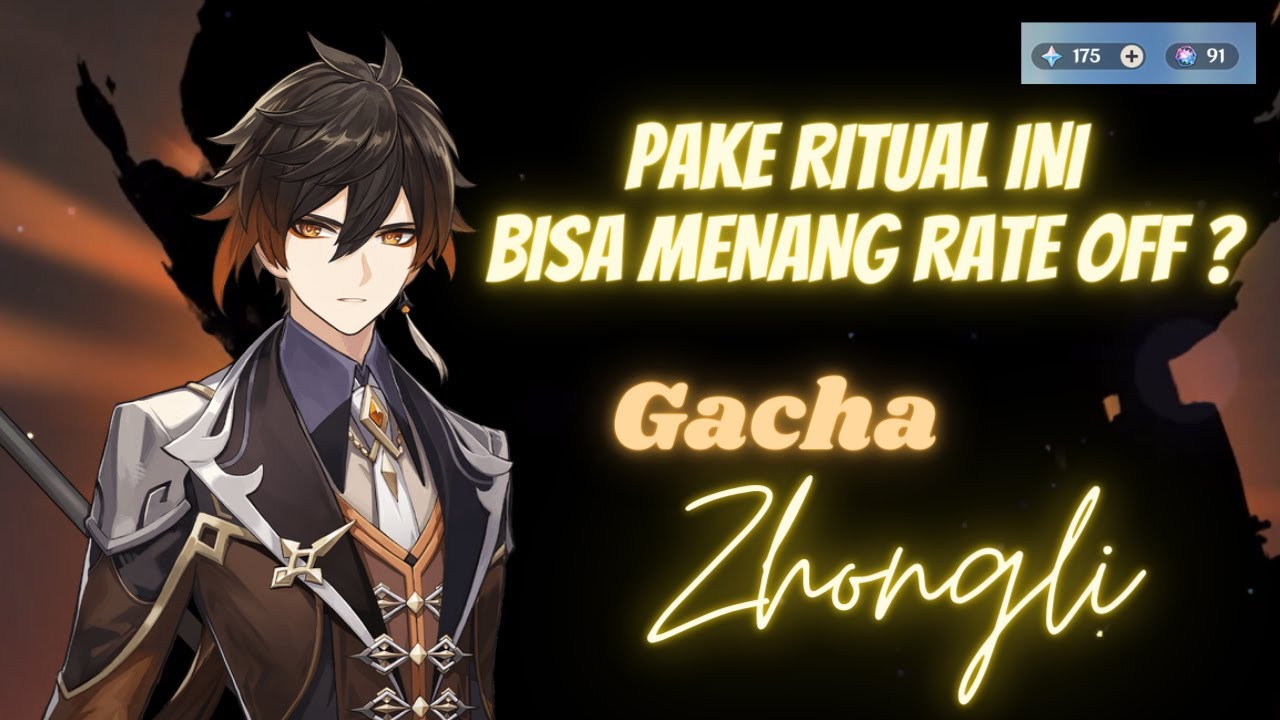 Gacha Zhongli Ritual Menang Rate Off ?? | Genshin Impact - YouTube