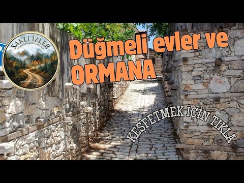 Düğmeli evlerin sırrı: Ormana (dünyanın en iyi turizm köyü-2024)