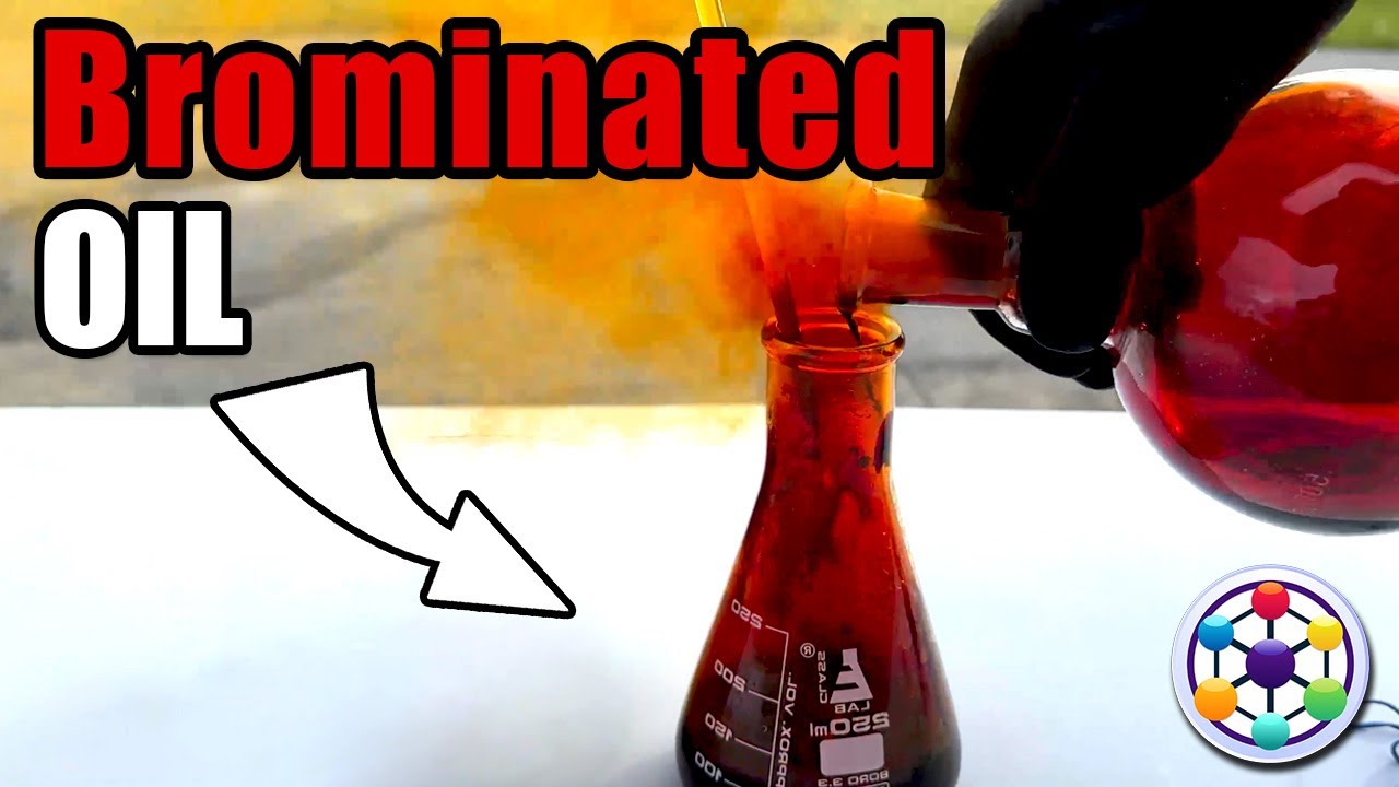 Brominating Vegetable Oil - YouTube