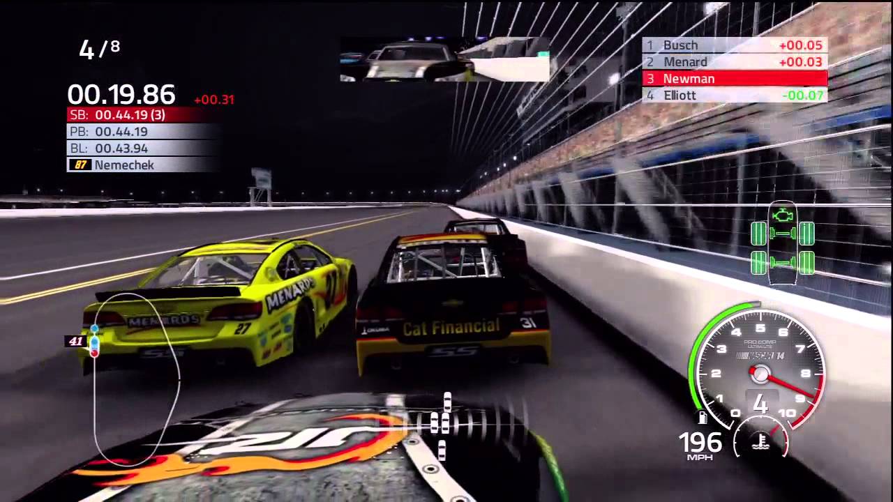 Nascar 14 Pack Racing At Daytona - YouTube