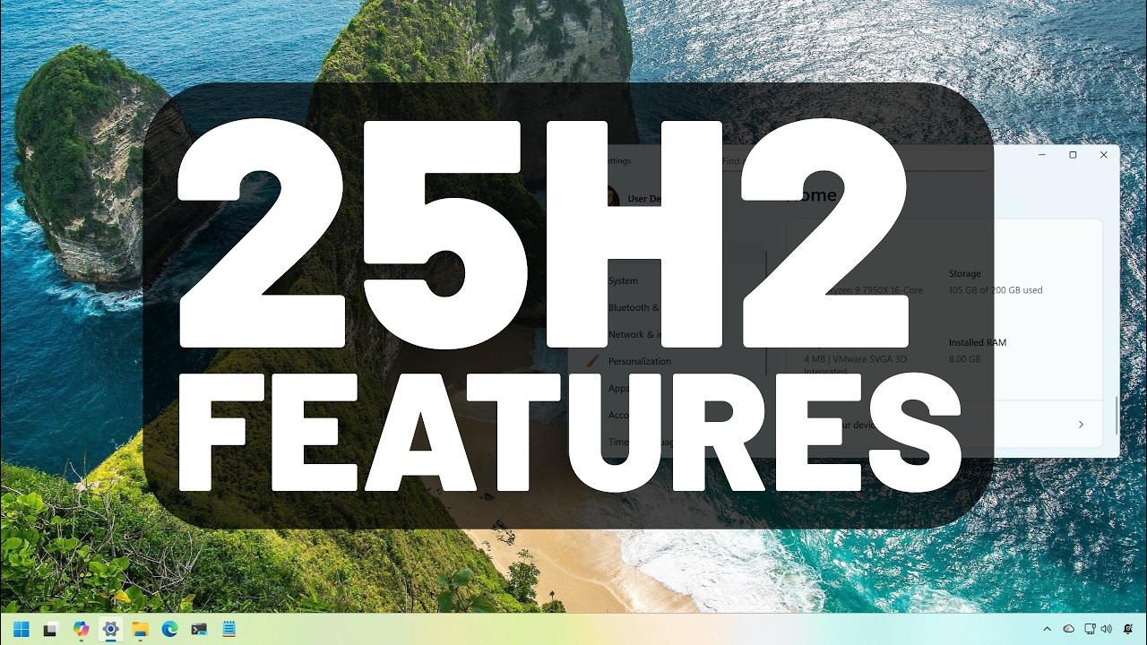 Windows 11 25H2 December 2025 Update NEW Features and Hidden Changes ...