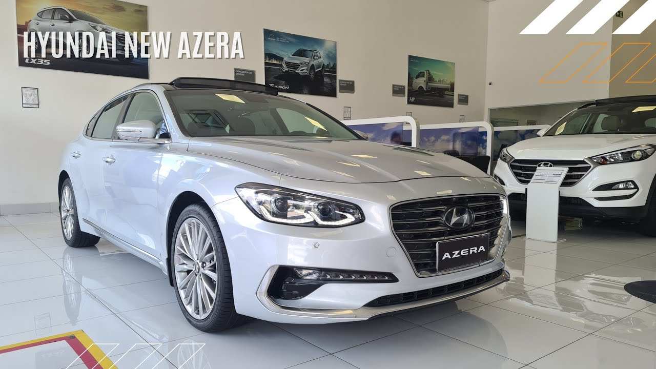 HYUNDAI NEW AZERA - Um sedan luxuoso!! - YouTube