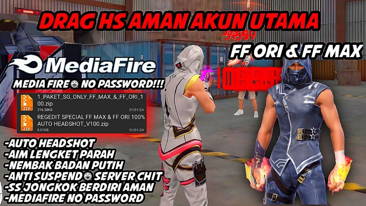 CONFIG FF | UPDATE SCRIPT OBB AUTO HEADSHOT NEMBAK BADAN | FF MAX DAN FF ORI | SETELAH UPDATE ...