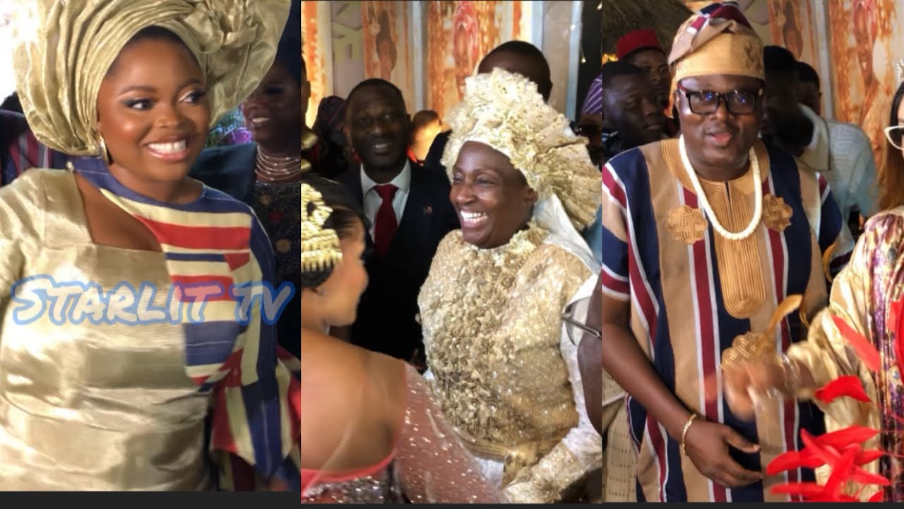 Mama Esther Ajayi All Smiling At Mercy Aigbe Event As Muiywa Ademola ...