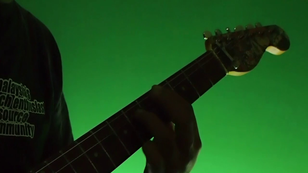 practice video editing green screen chroma key - YouTube