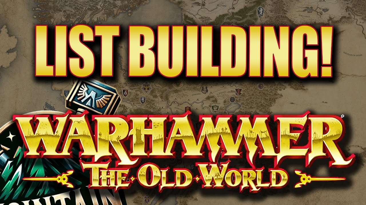 List Building for The Old World - YouTube