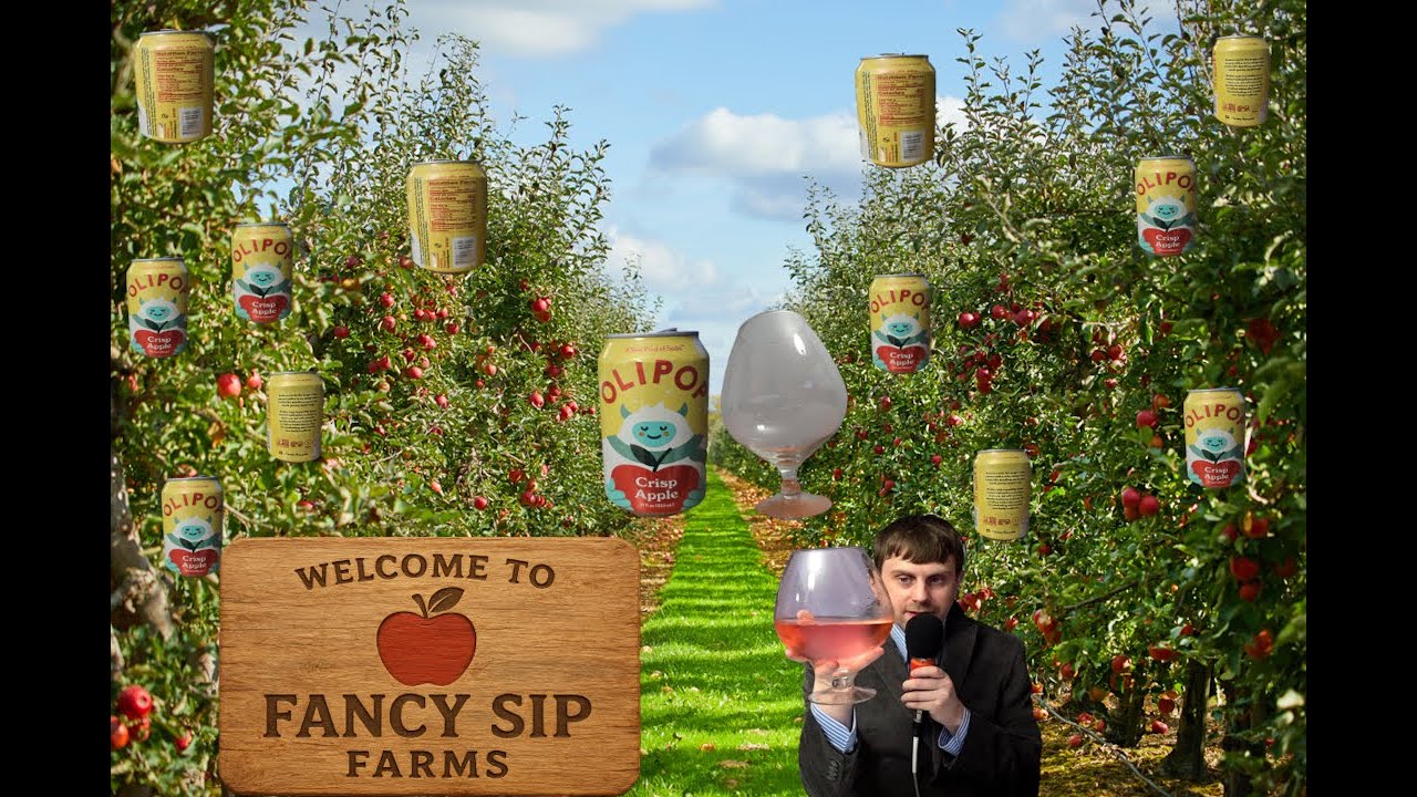 Fancy Sip Review - Olipop (Crisp Apple) "Healthy Prebiotic Apple Soda ...