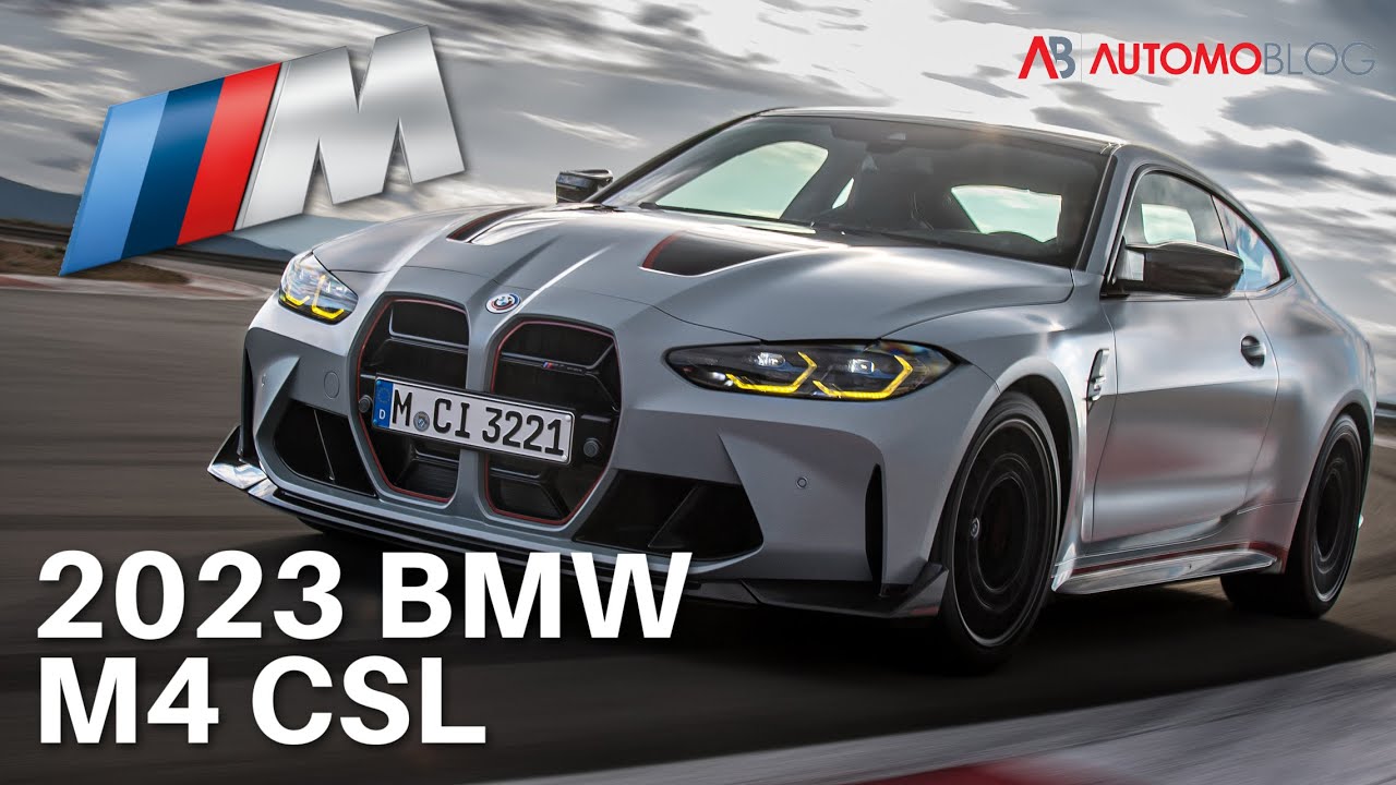 RARE BMW M4 CSL Celebrates 50 Years of M Performance - YouTube