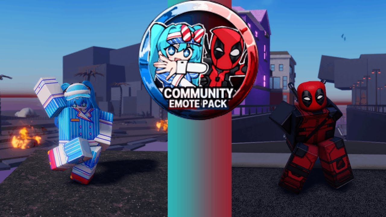 [AUT] Community Emote Pack Gamepass Showcase 🔴💙 (Halloween Update🎃 ...