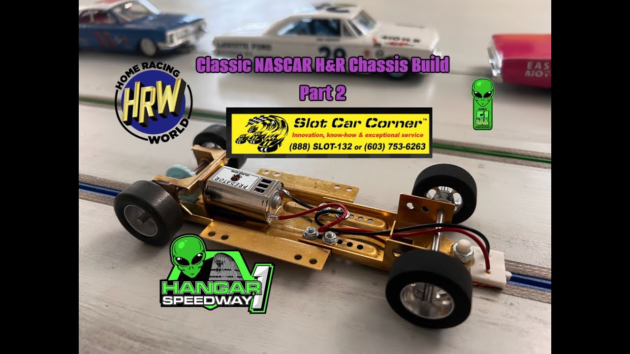 Classic NASCAR H&R Chassis build Part 2 - YouTube