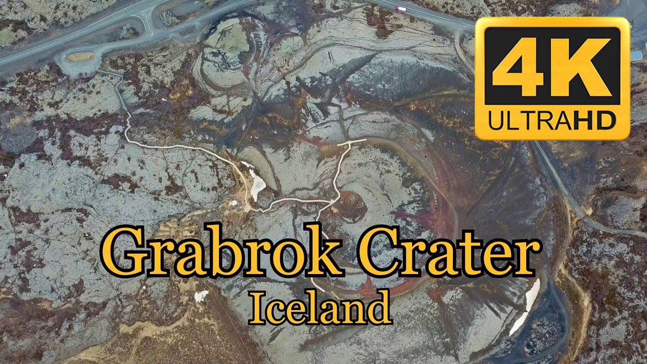 Grabrok Crater, Iceland - YouTube