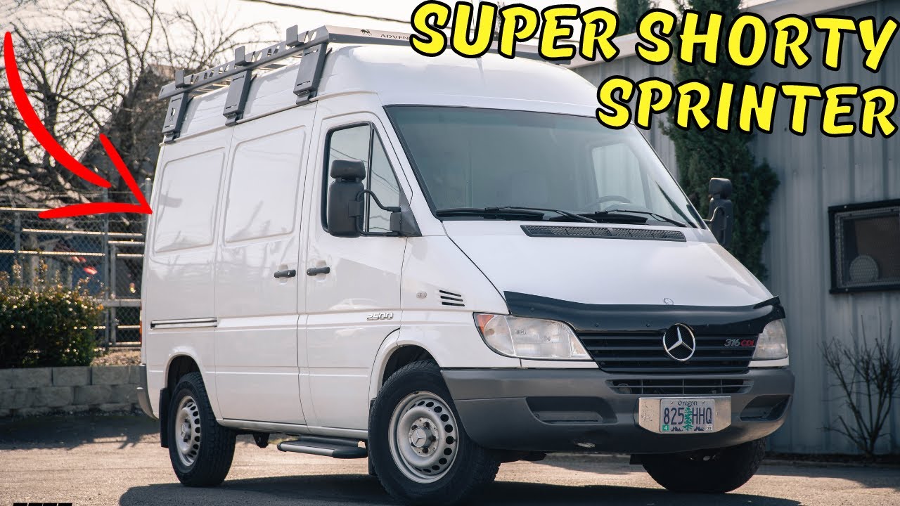 The cutest and rarest Mercedes Sprinter Van ever produced! - YouTube