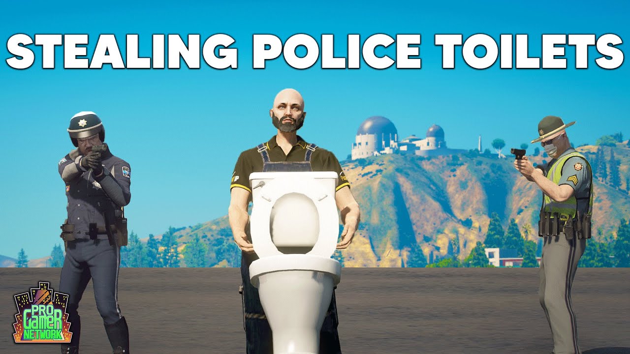 STEALING POLICE STATION TOILETS! | PGN #121 - YouTube