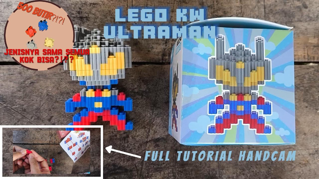LEGO KW VERSI ULTRAMAN CUMA PUNYA SATU JENIS BRICKS?! APAKAH WORTH IT ...