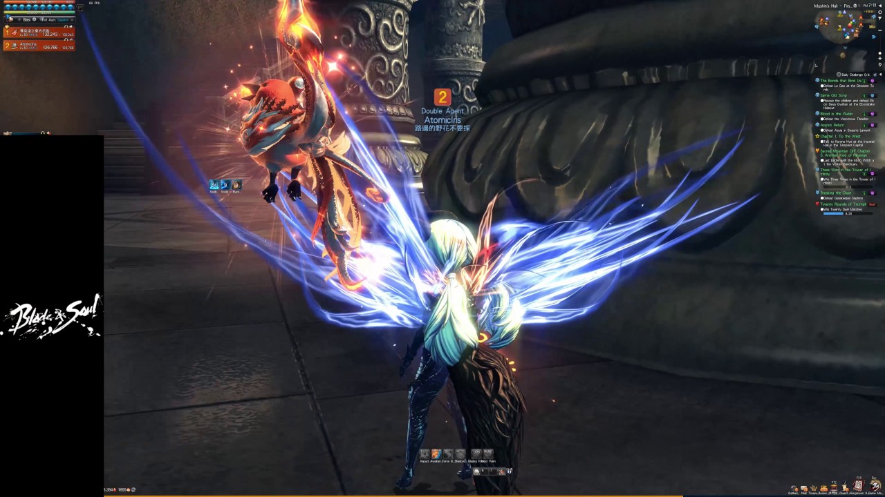 [Blade & Soul] [4K60FPS] Warlock Soulburn Visual Effect (with legendary ...