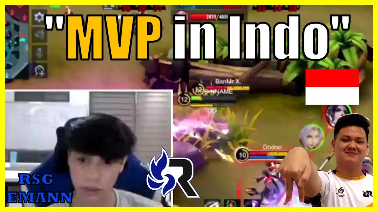 RSG Emann Smurfing in Indo Server w/ RRQ Albert - YouTube