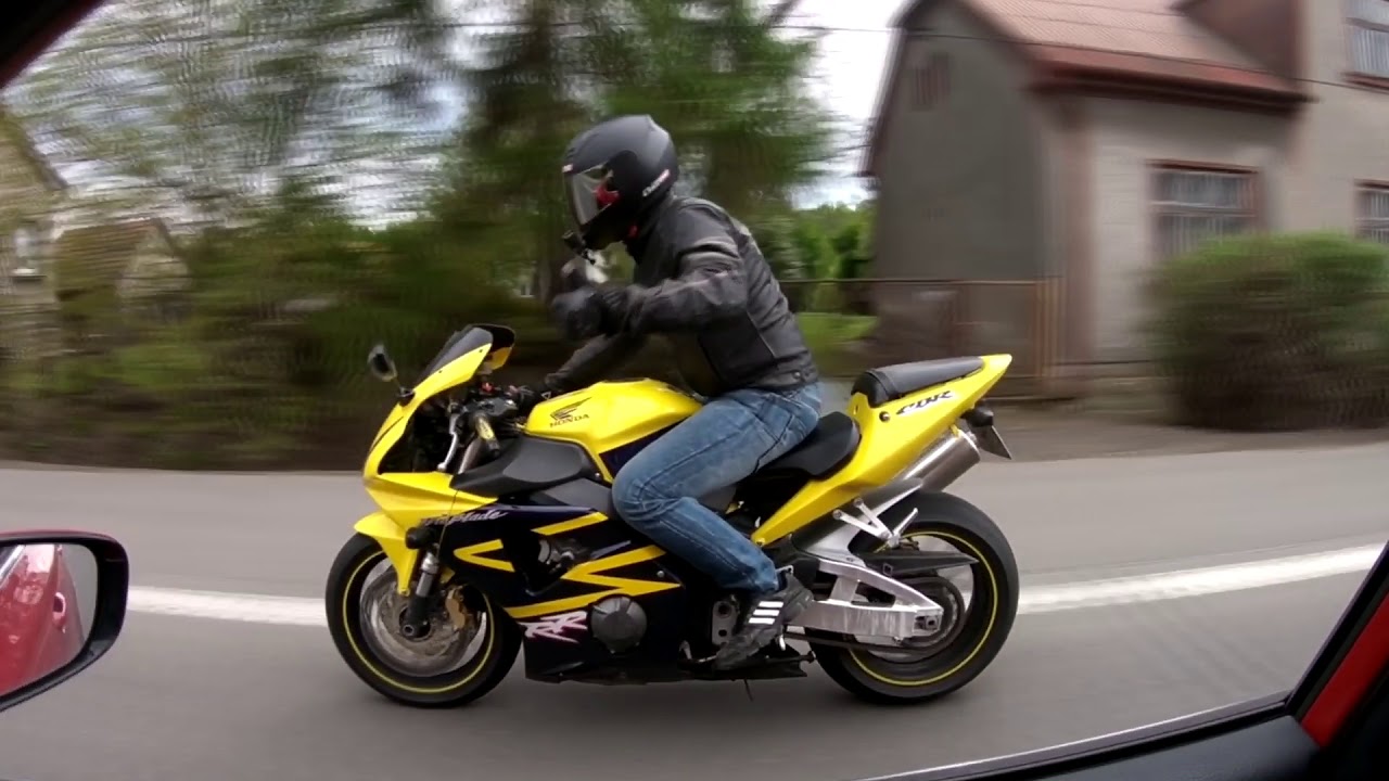 Honda CBR 954RR první jízda - YouTube