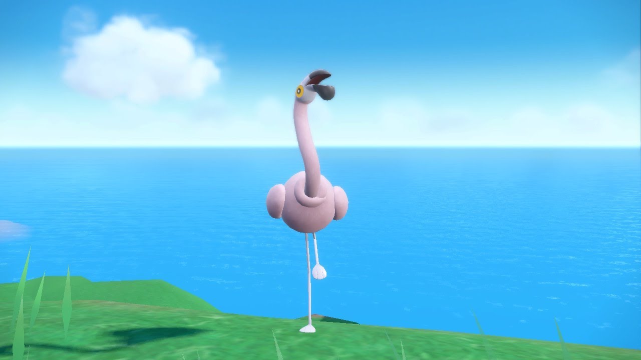 색이 다른 꼬이밍고를 만나다! (Shiny Flamigo) - YouTube