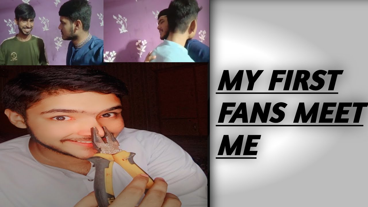 MY FIRST FANS MEET ME - YouTube