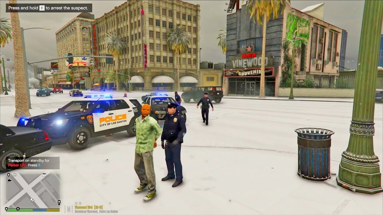 GTA 5 - SNOW PATROL! Best of Christmas LSPDFR Cops/Military Army ...