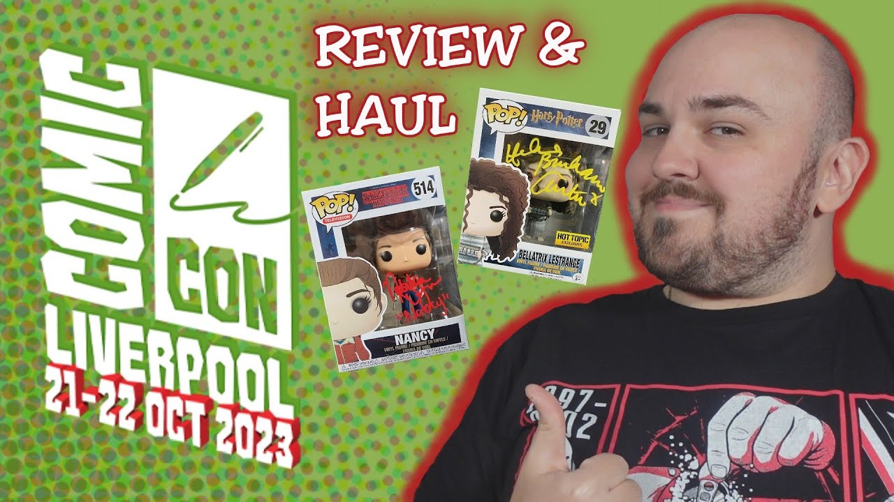 Comic Con Liverpool 2023 Review and Haul - YouTube