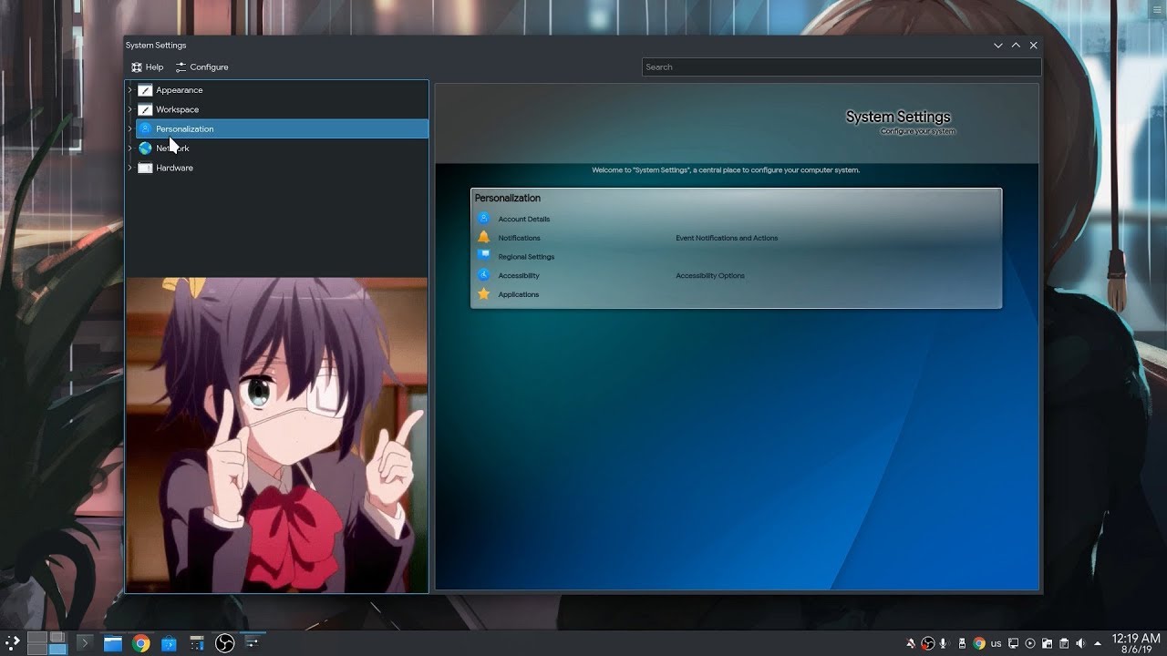 KDE Neon Settings ..Literally NEON Settings :p - YouTube