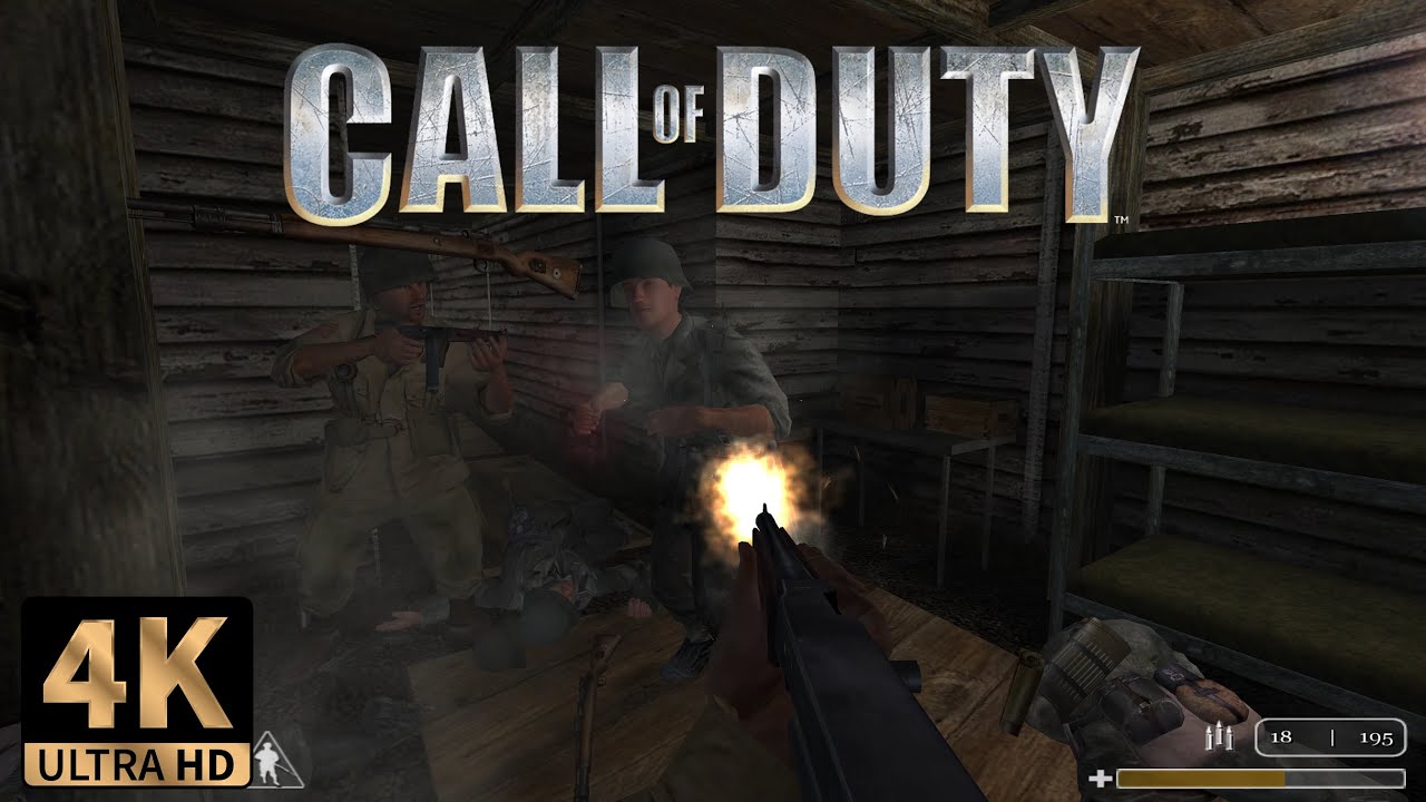 Call of Duty (2003) | #6 Brecourt Manor | PC Gameplay 4K - YouTube