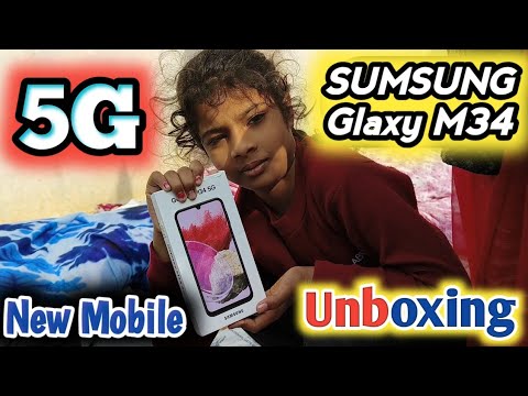 SUMSUNG Glaxy M34 5G Unboxing 🤷 For Somya New Mobile 📲 | Mr Rahul Shah N | RaSh Vlogs - YouTube