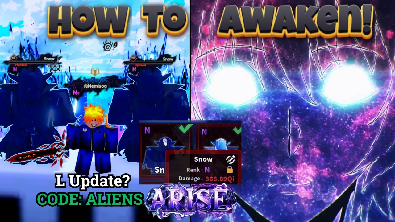 Arise Crossover - How To Awaken (Double Dungeon & Statue) - YouTube