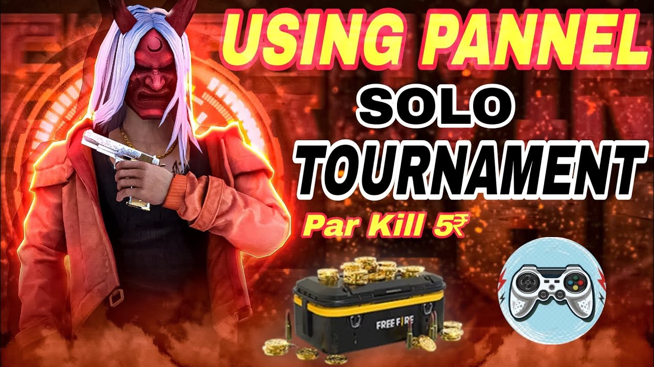 Using Mobile📲 Panel In Tournament || Par Kill 5₹ 🤑 अब होगा तबाही # ...