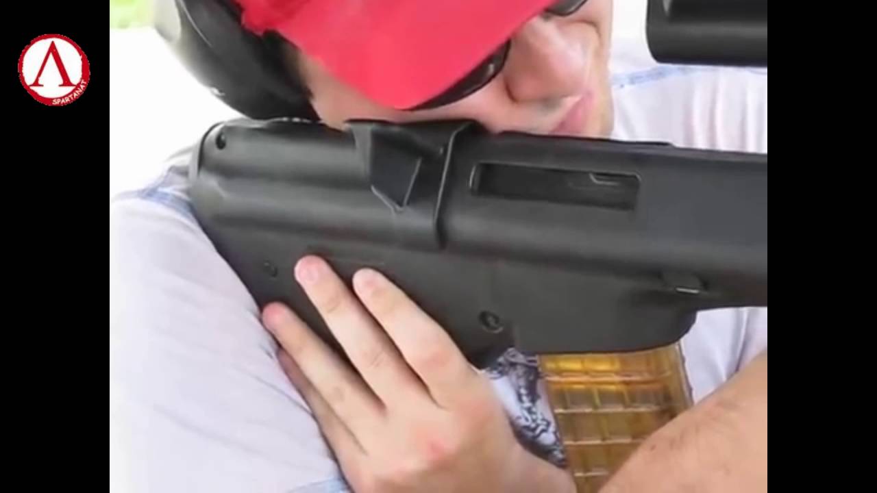 Manticore Arms Steyr AUG Brass Buster - YouTube