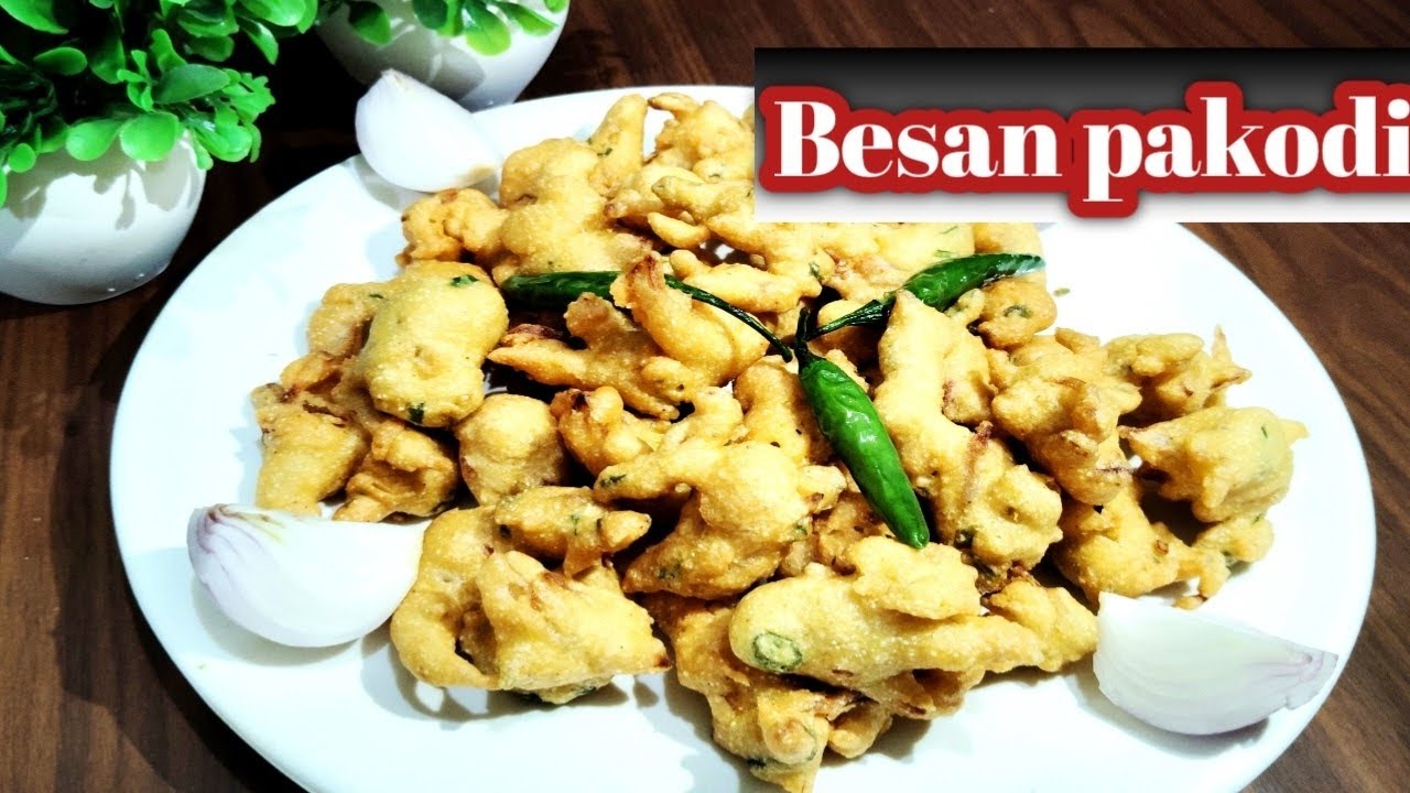 Besan Ki Pakade/Gramflour Pakora- Quick Snacks Recipe.. - YouTube