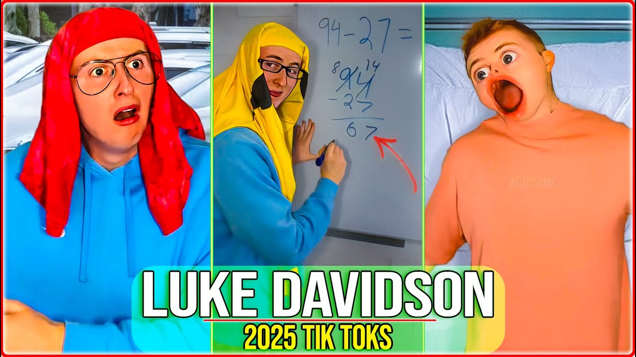 Best Luke Davidson TikToks 2026 | Relatable Comedy Shorts Compilation ...