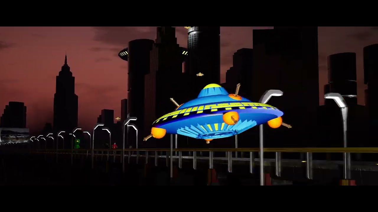 Alien Attack - Endless Engines 3D Challenge - WIP - Pwnisher - YouTube