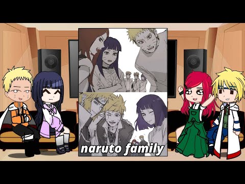 Naruto Parents + Hinata React To Naruto Family 