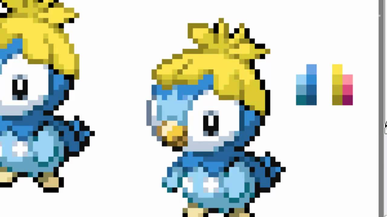 Pokemon Spriting Tutorial - Splicing - YouTube