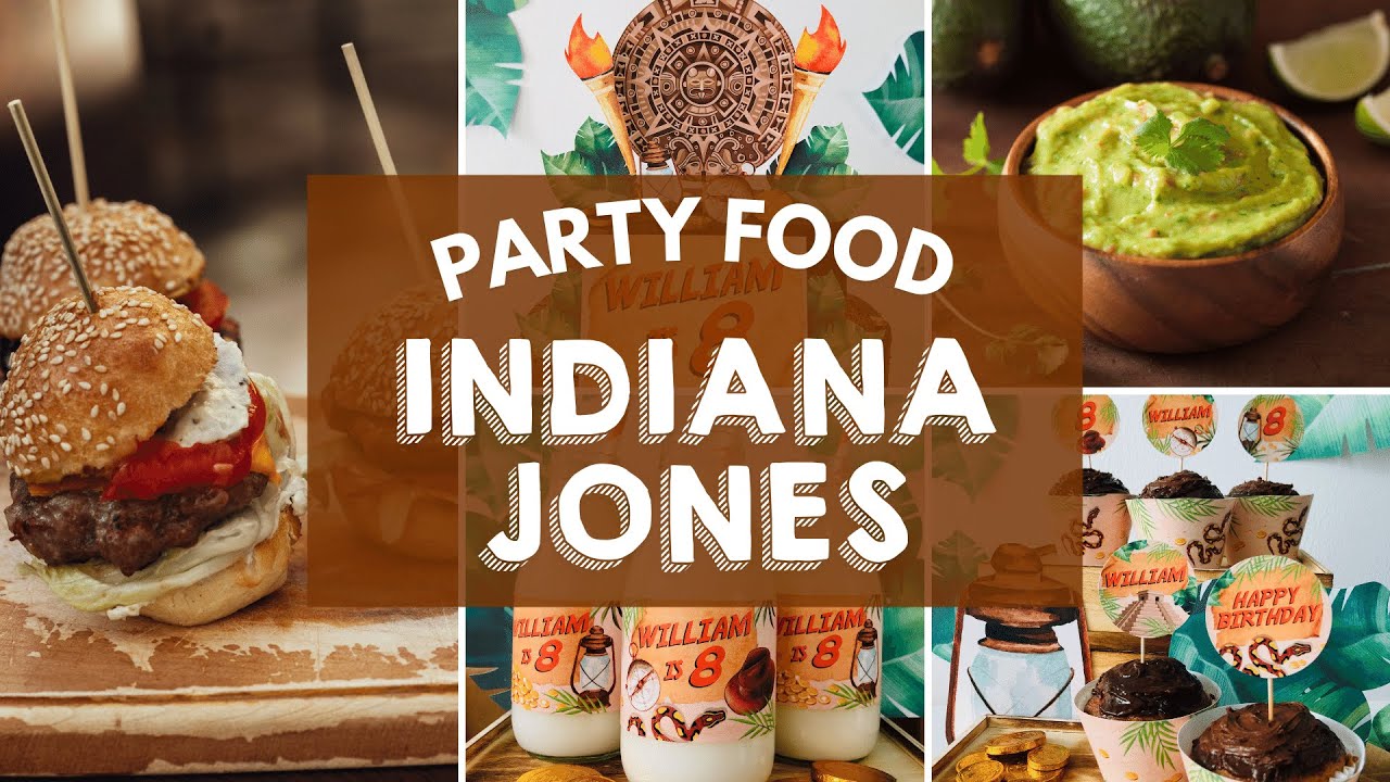 Indiana Jones Party Food Decorations | Kids Party Ideas - YouTube