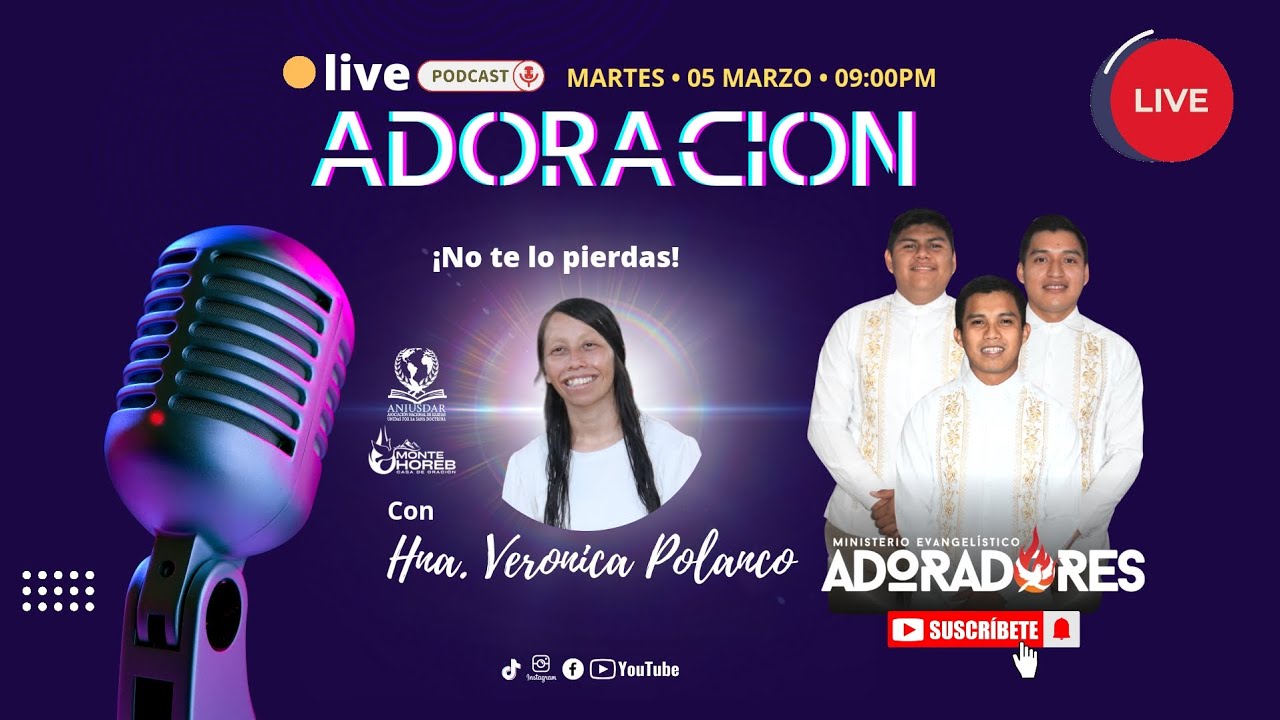 LiveAdoracion | Hna. Verónica Polanco | Adoradores Oficial - YouTube